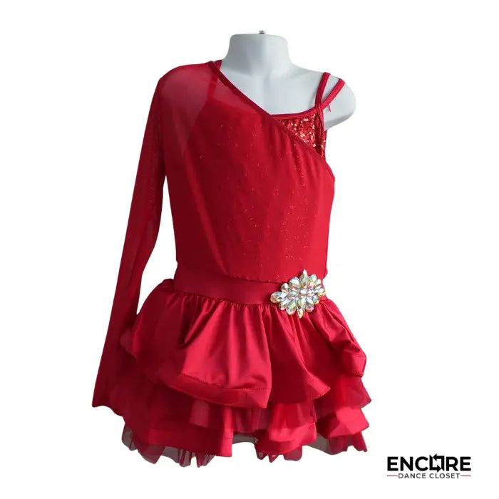 Ruby Radiance Red Dance Costume – Encore Dance Closet